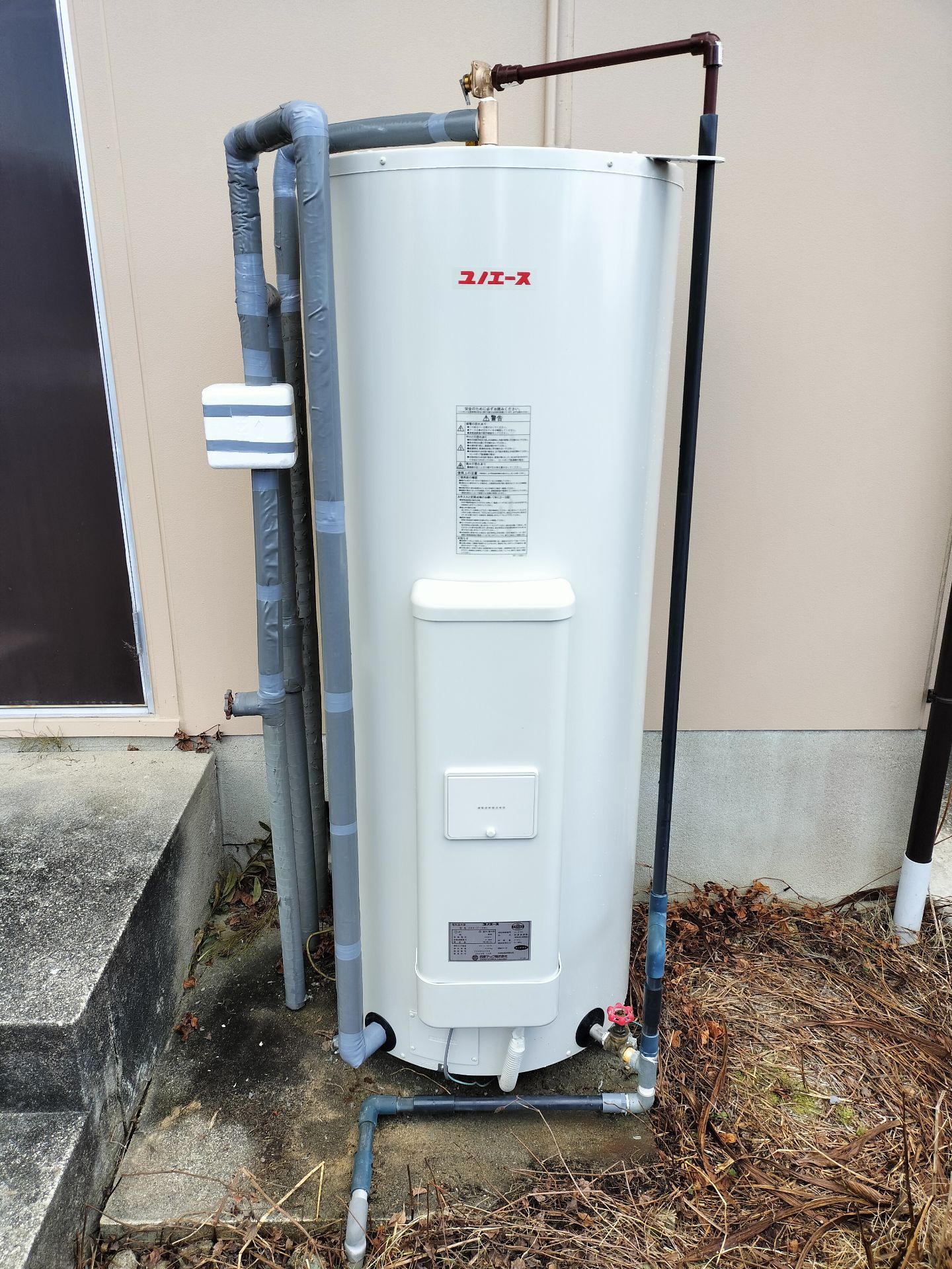 三重県名張市電気温水器>三菱交換工事施工事例：三菱SRG-375Cから三菱SN4-3718MLへの交換 | 給湯器駆けつけ隊ミズテック｜住宅設備の交換・リフォーム