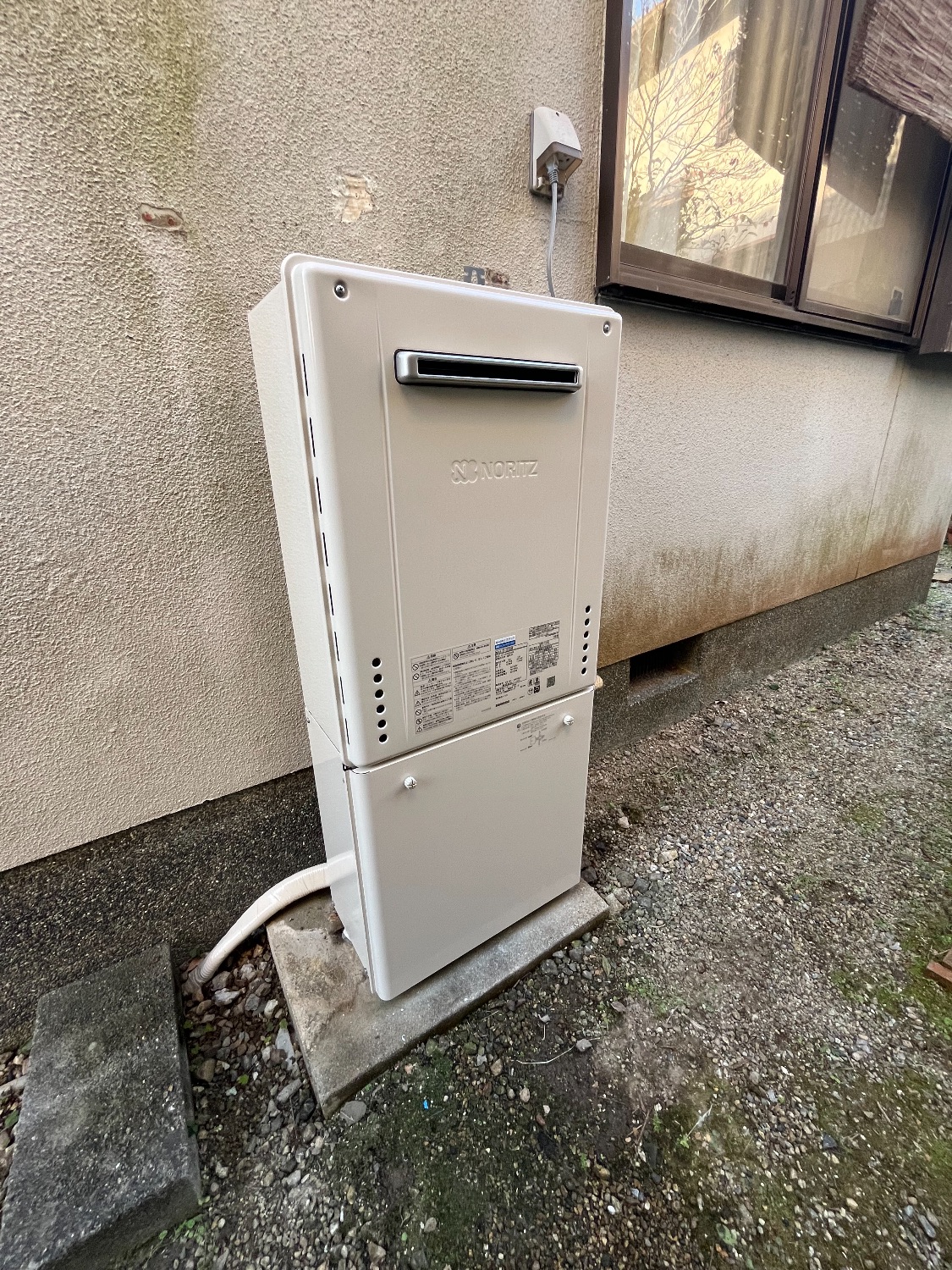 京都府京都市西京区ガス給湯器>ノーリツ交換工事施工事例：ノーリツGTH-1617AWXDからノーリツGT-1670SAW BLへの交換 ...